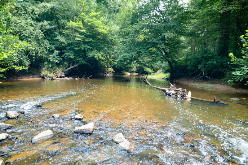 River in a National Park in Virginia in August Stock Photo - Image of ...