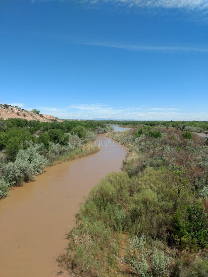 River stock photo. Image of river, trees, bosque, wilderness - 150081606