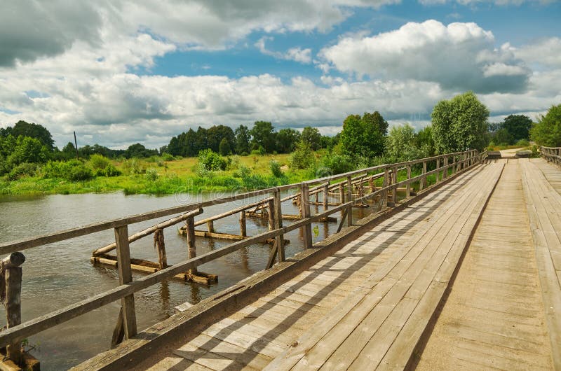 River Neman , Belarus. stock image. Image of reflection - 96772029
