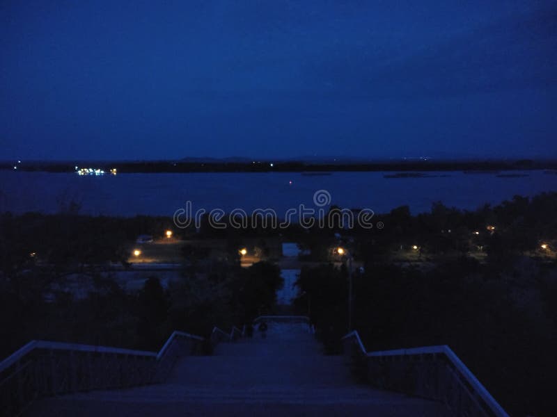 River night Galati stock photo. Image of galati, nature - 149816308