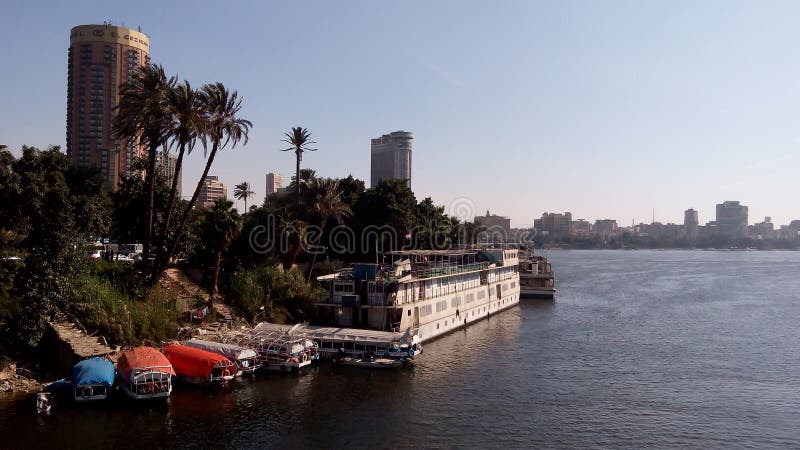 The River Nile at Cairo editorial image. Image of water - 63029920