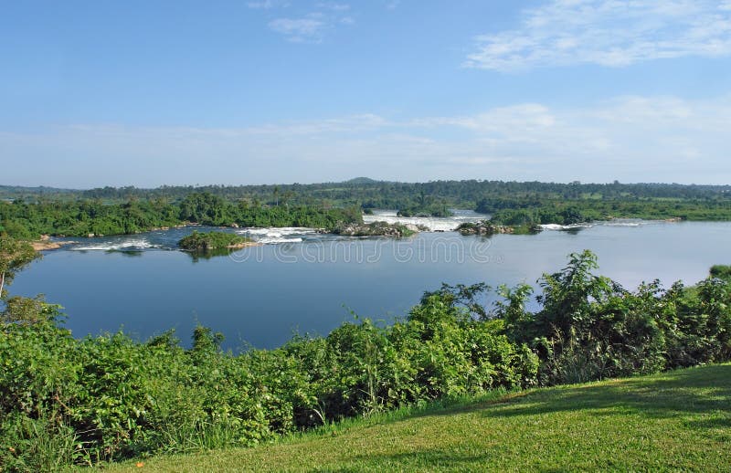 The Source of the White Nile River in Uganda Stock Image - Image of ...
