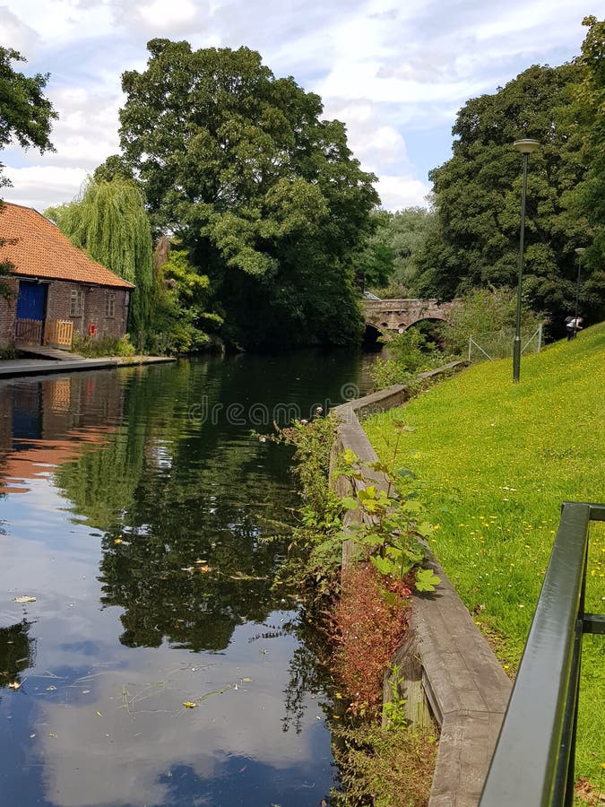 River in Norfolk Very Pretty Stock Photo - Image of beatuiful, norfolk ...