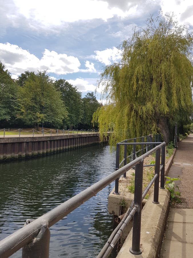 River in Norfolk Very Pretty Stock Photo - Image of river, pretty ...