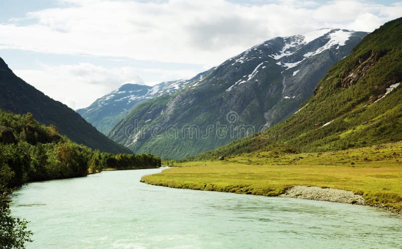 River in Norway stock image. Image of river, terrain - 26880025