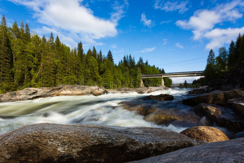 River in Norway stock photo. Image of mountain, norway - 26904554