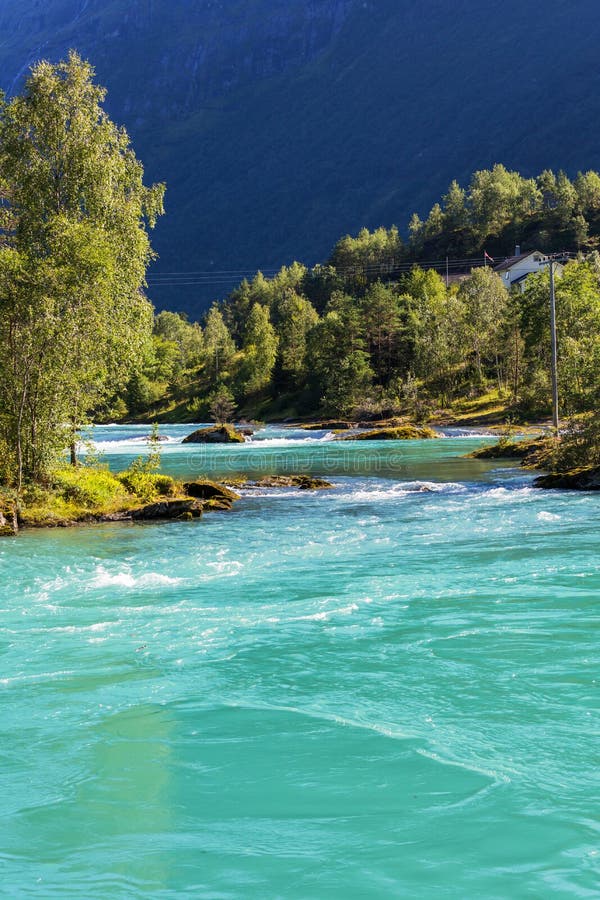 River in Norway stock photo. Image of rapid, falls, flowing - 54184950