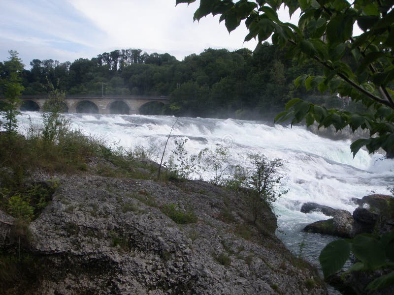 River in norway stock image. Image of bridge, lake, nature - 101115663