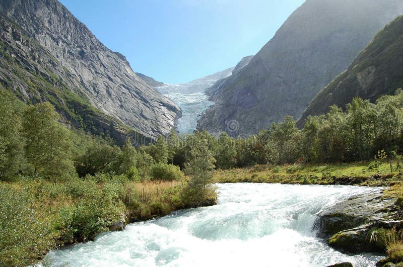 River in norway stock image. Image of beautiful, norway - 98089603