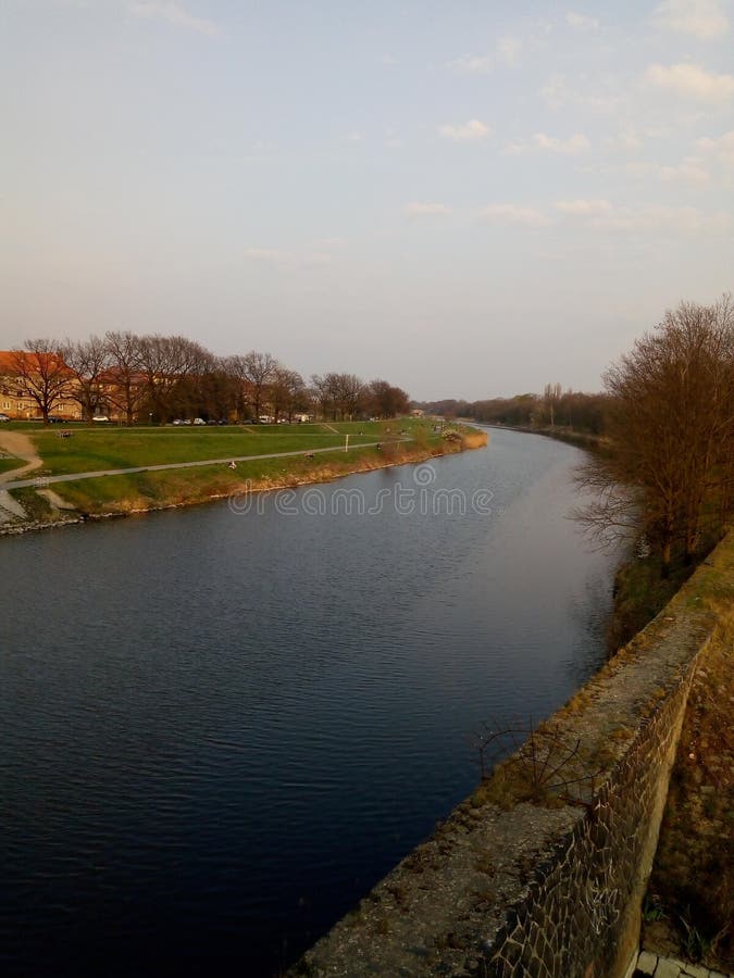 Odra River Meander In CHKO Poodri In Czech Republic Stock Photo - Image ...