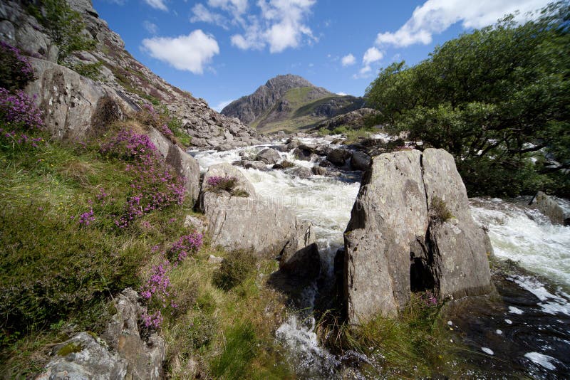 River Ogwen stock photo. Image of hills, mountain, range - 15351128