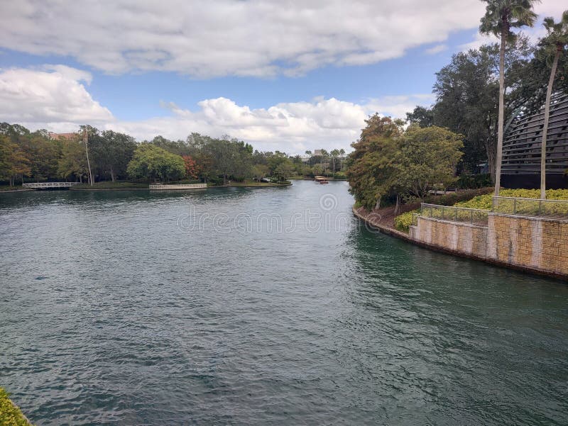 River in Orlando, FL, USA stock image. Image of bottom - 336058537