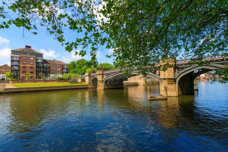River Ouse in York in North Yorkshire Stock Image - Image of summer ...