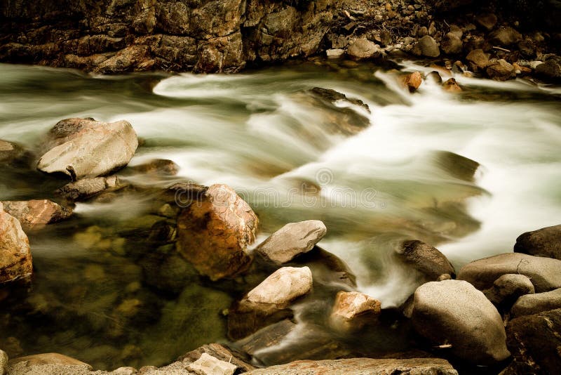 River over rocks. stock photo. Image of blur, pebbles - 6282554