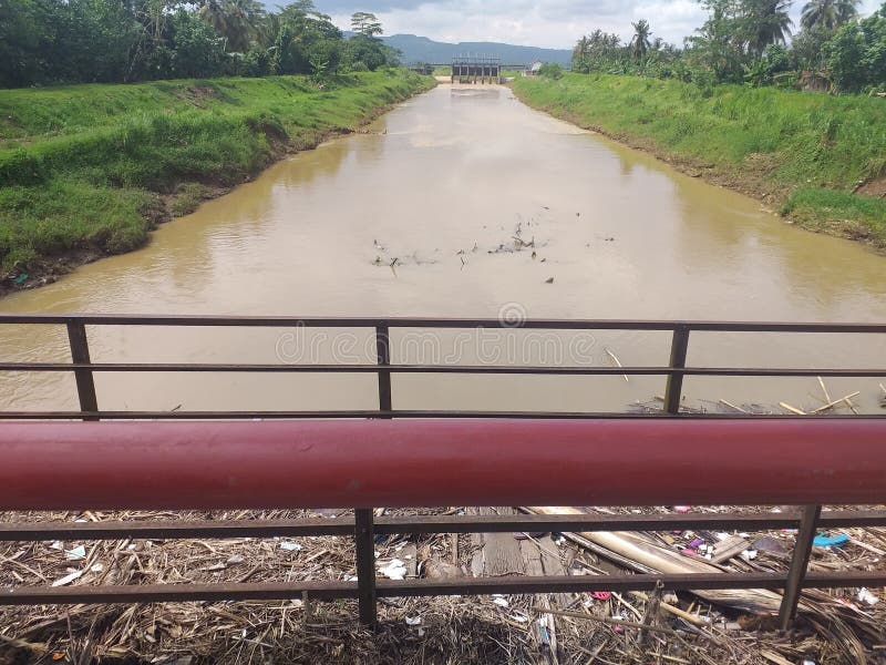The River Overflows after the Rain Stock Image - Image of soil, water ...