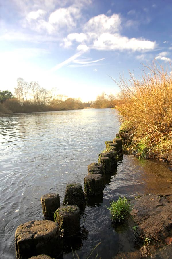 River with pale stock image. Image of falling, landscape - 2030737