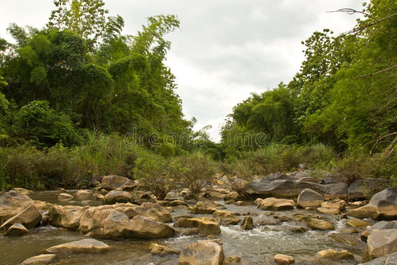 A river through pass rocks stock photo. Image of abstract - 31960298