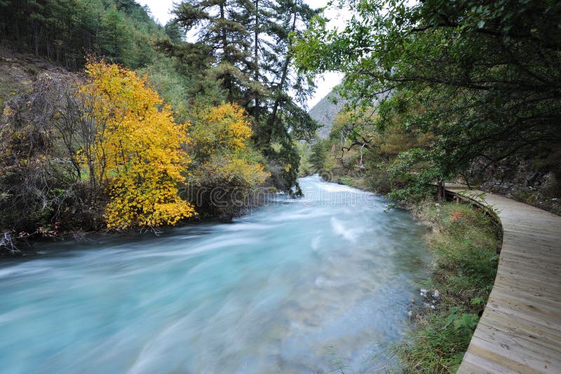 River and path stock photo. Image of ecology, chinese - 28176566
