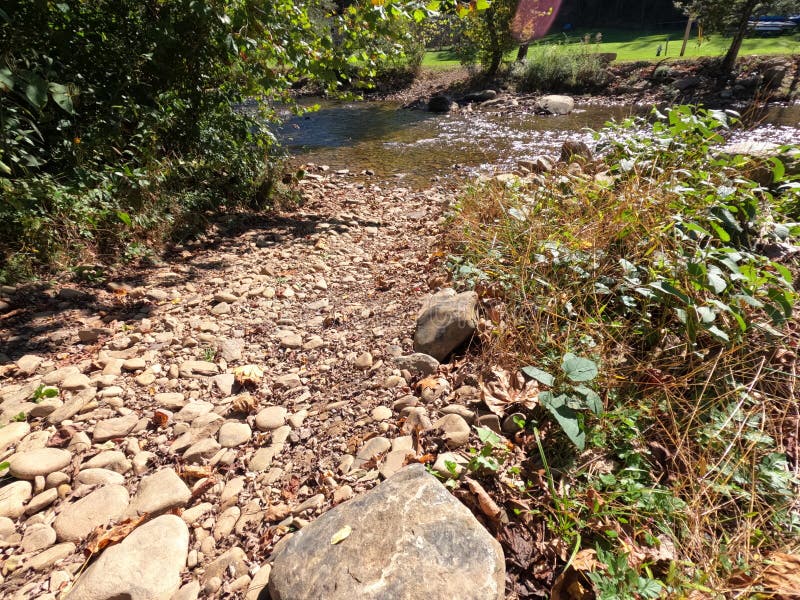 River Path Trail stock photo. Image of garden, plant - 233717796