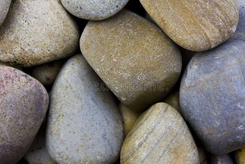 Weathered Granite River Rocks Stock Photo - Image of retaining ...
