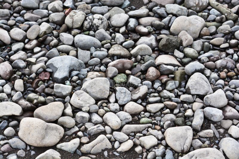 River Pebbles on the Shore. Stock Image - Image of smooth, outdoors ...