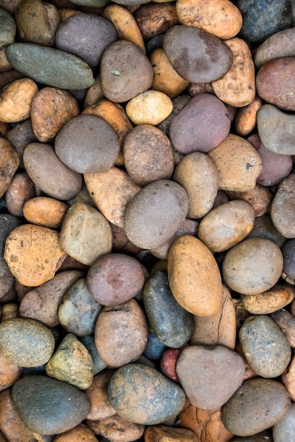 River Pebbles Stone Texture and Background Stock Photo - Image of ...