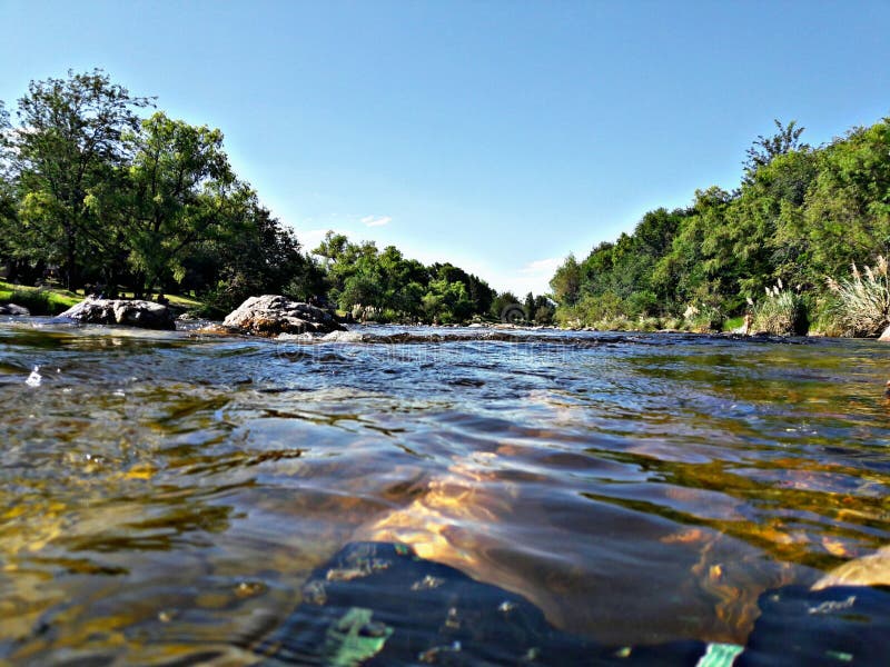 On the river. stock photo. Image of agua, aventura, inside - 152177894