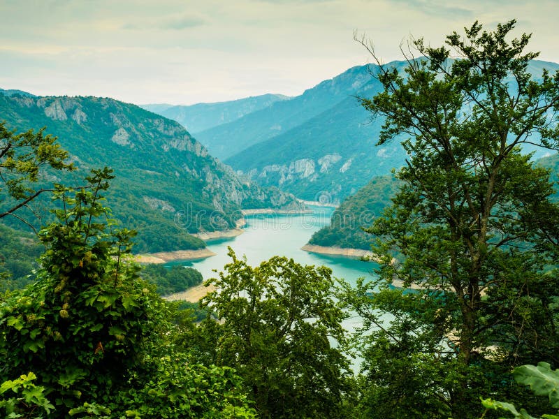 River Pluzine stock image. Image of location, europe - 80414251