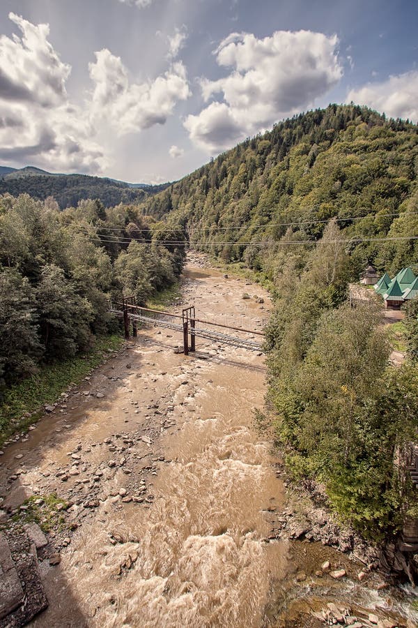 The current river the Prut stock image. Image of water - 11289693