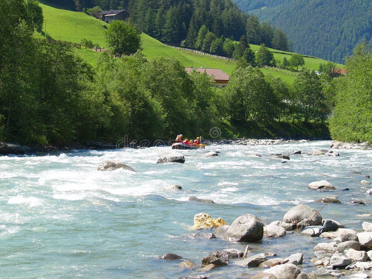 River rafting stock image. Image of downstream, rafts - 1847193