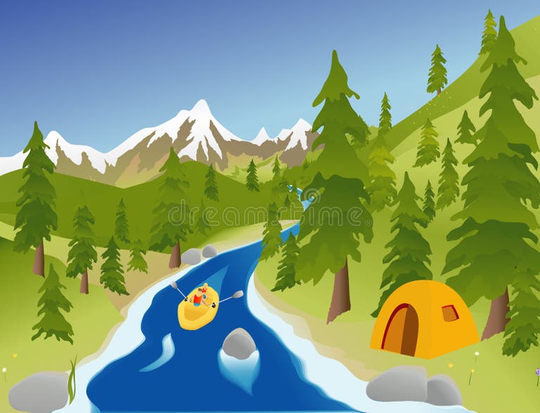 River Rapids Stock Illustrations – 5,085 River Rapids Stock ...