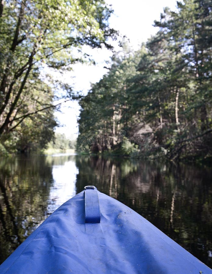 River Rafting, Kayaking in the Summer Stock Image - Image of nature ...