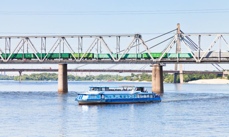 River and Railroad Transport Stock Photo - Image of scenery, landscape ...