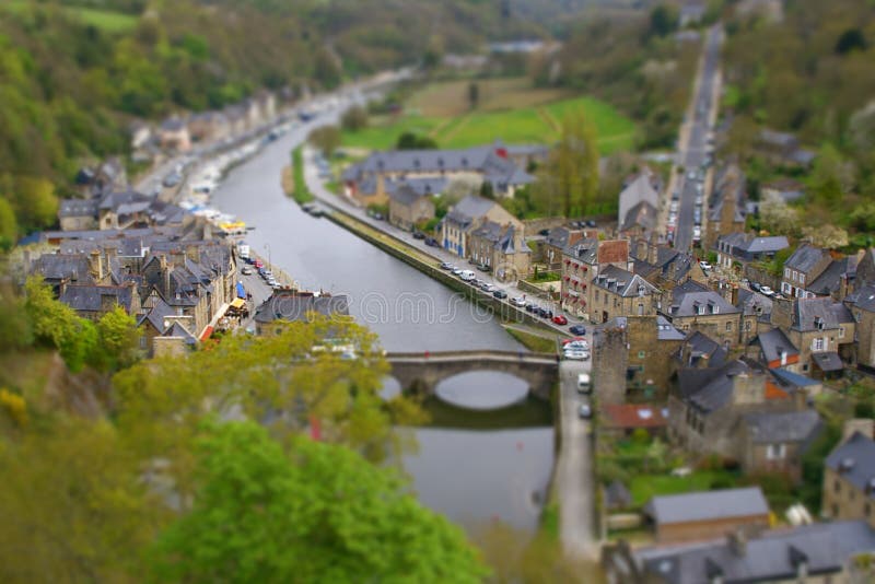 River Rance, Dinan stock image. Image of rustic, brittany - 14683133