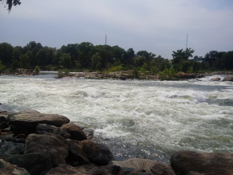 Nature stock image. Image of river, rapid, current, nature - 124646037