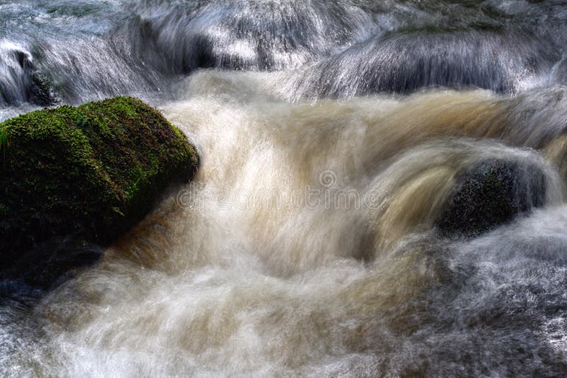River Rapids - Water Flowing Over the Rocks Stock Image - Image of ...