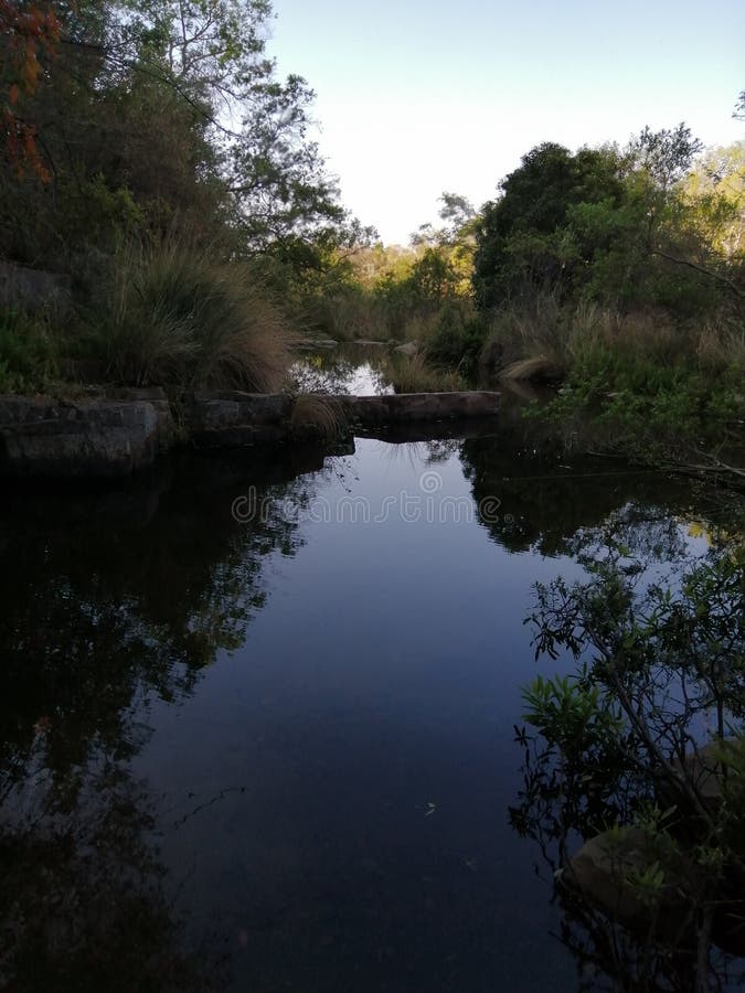 River Reflections Vapour Trail Stock Image - Image of reflections ...