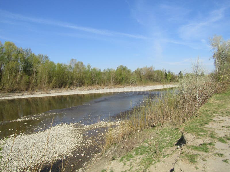 River Reno Across Sasso Marconi in a Triumph of Wild Nature between ...
