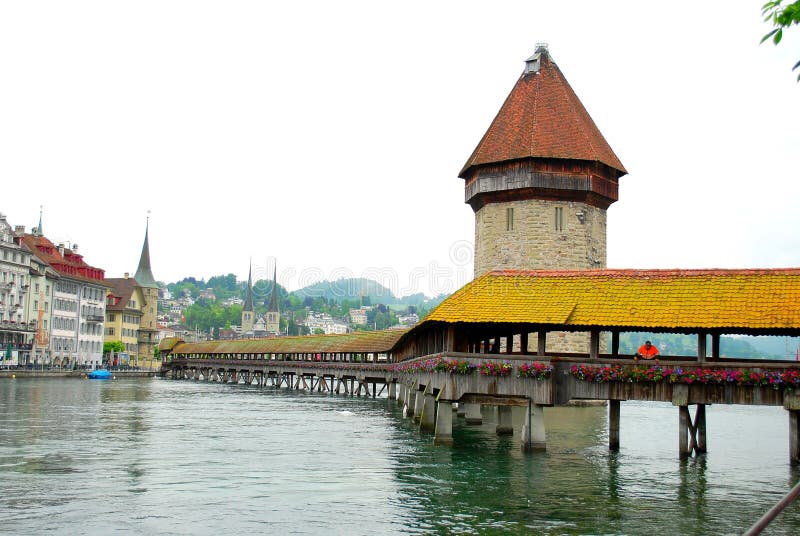 Discover the Charm of Lucerne Editorial Photo - Image of town, landmark ...