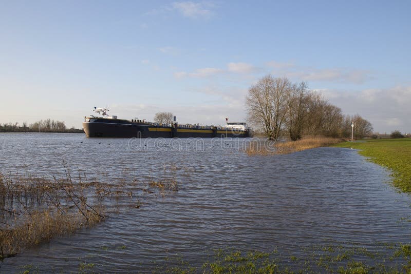 The River Rijn by the Place Renkum Stock Image - Image of rhine, europe ...