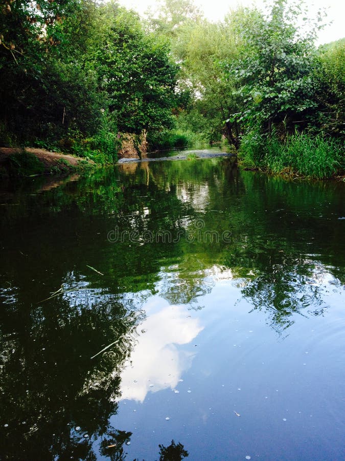 River Eden stock photo. Image of summer, water, riverbank - 43843106