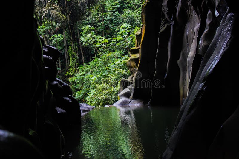 River between rock cliffs stock photo. Image of rock - 207717904