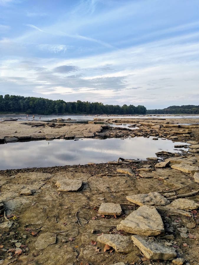 River rock and pools stock photo. Image of wetland, lake - 207820528