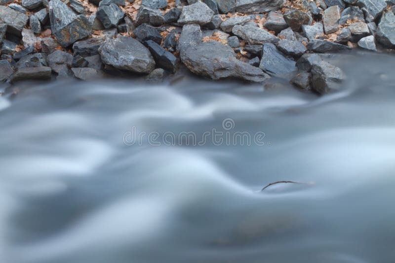 River and Rocks Long Exposure Stock Image - Image of colorado, water ...