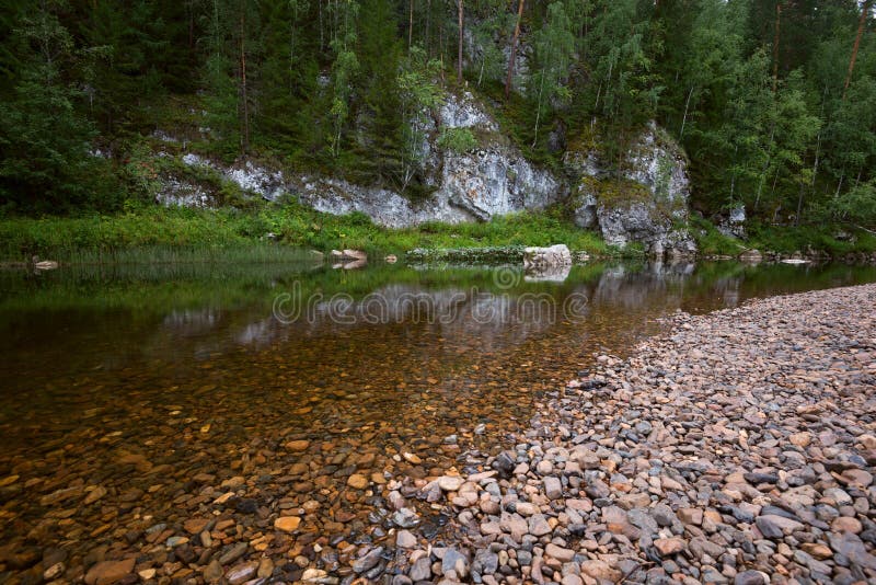 River among the rocks stock image. Image of plants, travel - 83734731