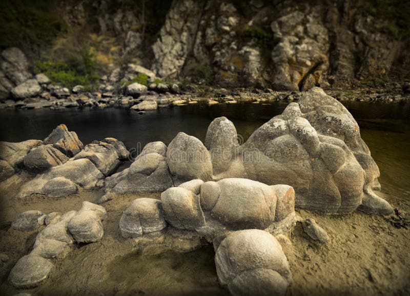 River rocks stock photo. Image of reflection, bright - 93166610