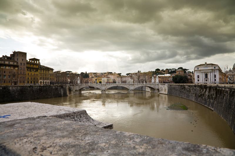River Rome stock photo. Image of europe, italian, tiber - 8114960
