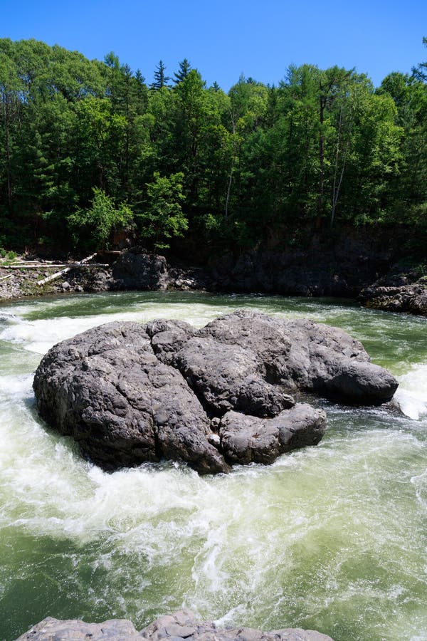 River with a rough stream stock image. Image of mountain - 33930619