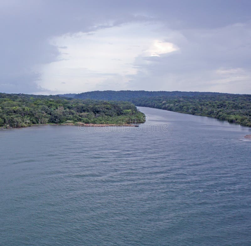 The River Runs into Pacific Ocean Stock Image - Image of ocean, rest ...