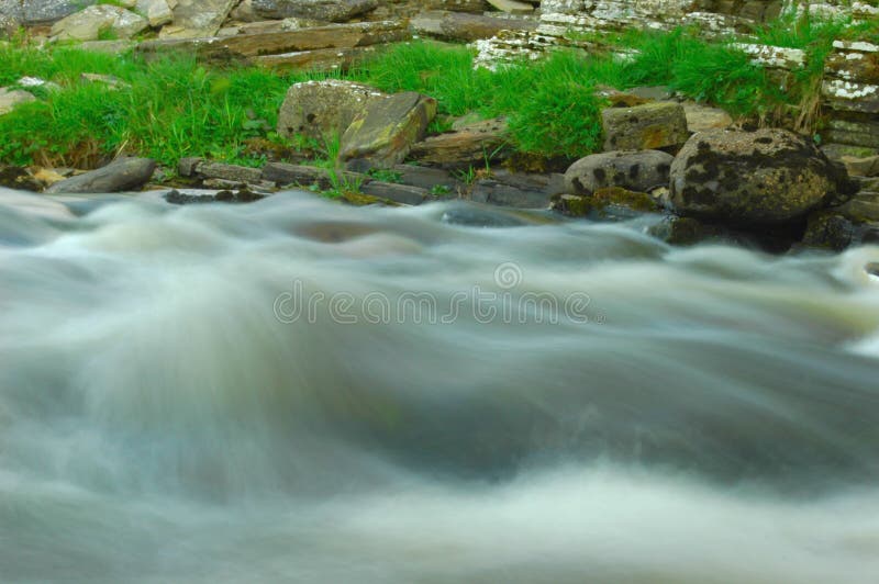 River rushing stock photo. Image of park, fall, fast, trickle - 2411088